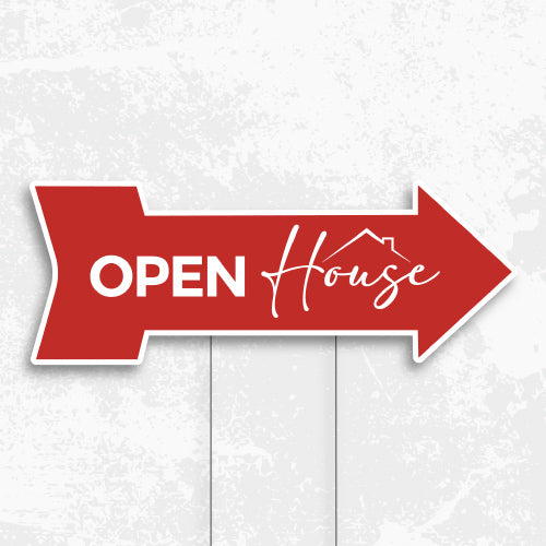 Arrow Shaped Yard Sign - Customize Your Message for Maximum Impact ...