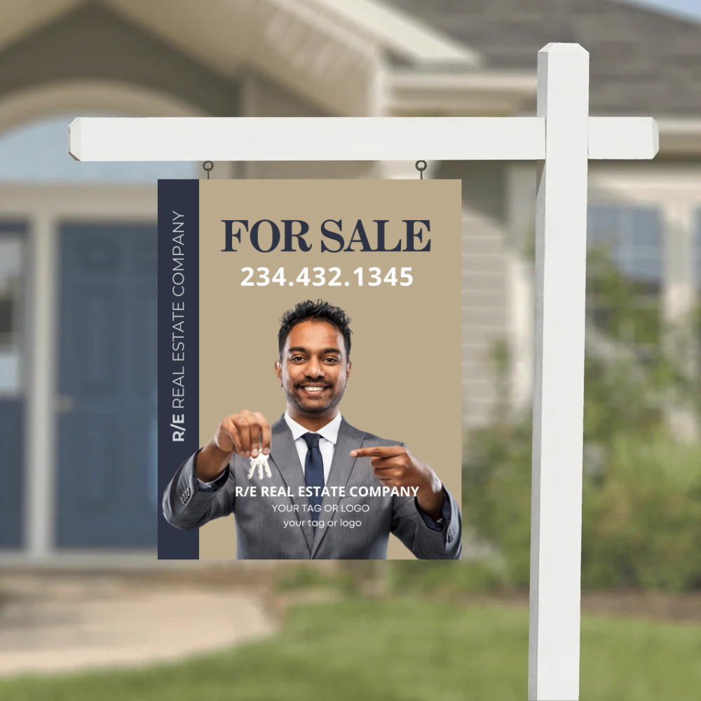For Sale Sign for Real Estate Agent – Real Estate Store