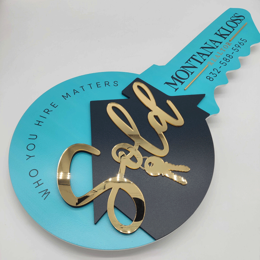 Key Shaped Signs for Realtors: Marketing a Property – Real Estate Store