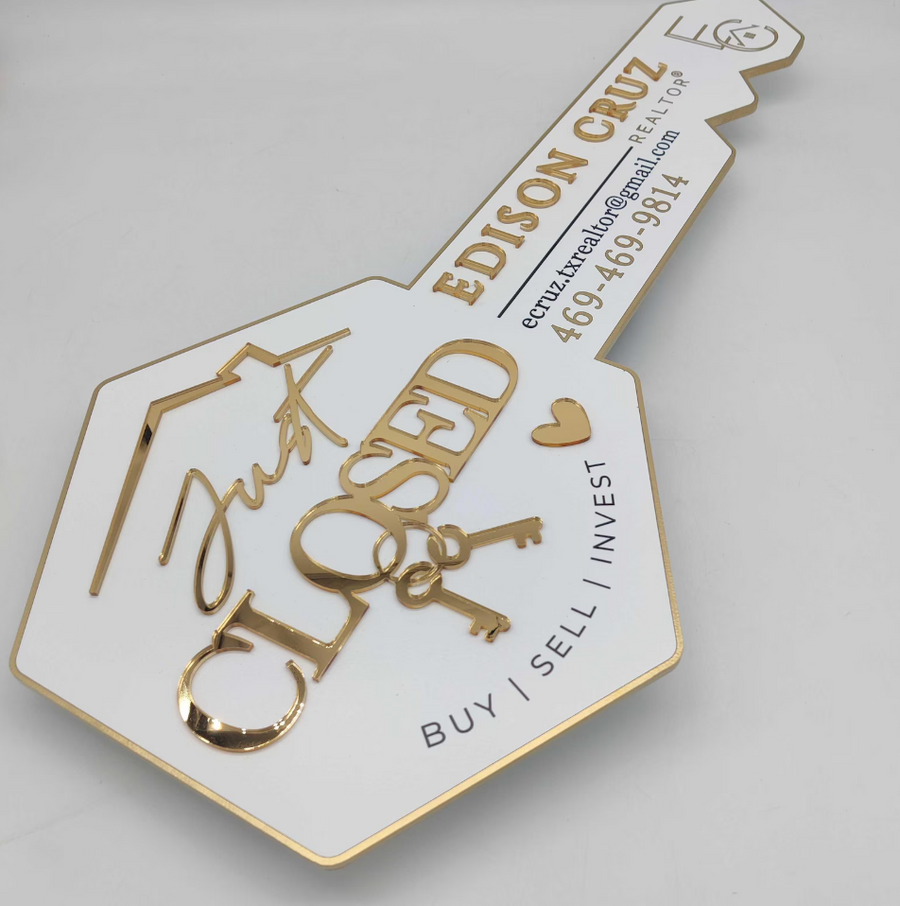 Key Shaped Signs for Realtors: Marketing a Property – Real Estate Store