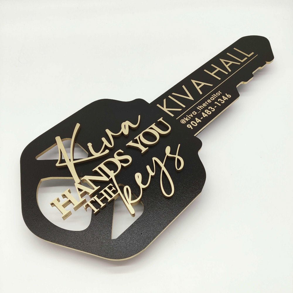 Just Closed on My New Home, Sold Key Sign, Closing Photo Prop – Real ...