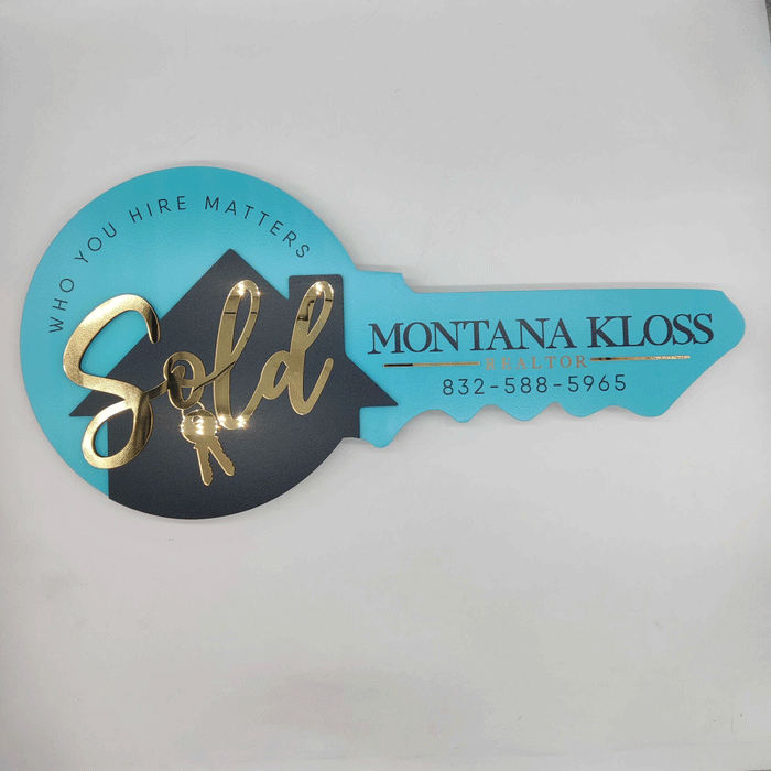 Key Shaped Signs for Realtors: Marketing a Property – Real Estate Store