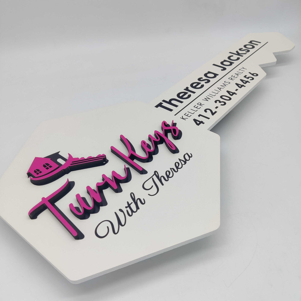 Turn Keys Realtor Sign – Real Estate Store